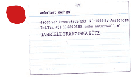 Charlotte Mumm: Stomach Communities | studio ambulant design – Gabriele ...